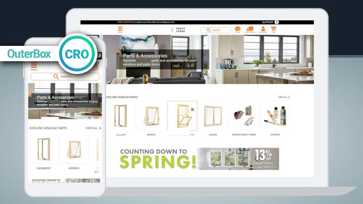 Case Study: Category Additions to Homepage | OuterBox